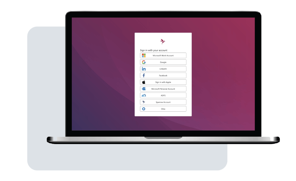 Why am I seeing this sign in screen?